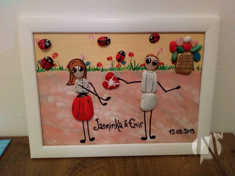 Neobičan hobi Denisa Plivčića: Slike od kamenčića sve traženije – NEON ...